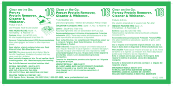 Spartan Chemical Company 966200 Secondary Label for Sani-T-10® Plus ...