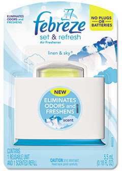 P&G Professional 29215 Febreze® Set & Refresh. Linen and Sky Fragrance ...